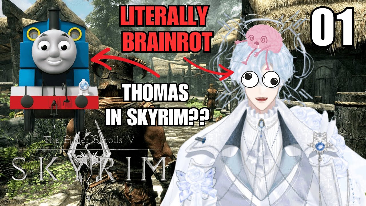 【Skyrim】Skyrim, But It's Brainrot (part one) - YouTube