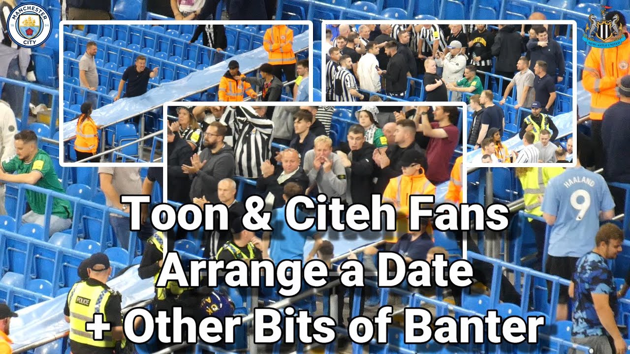 Toon & Citeh Fans Arrange Date + Other Banter - Manchester City 1 ...