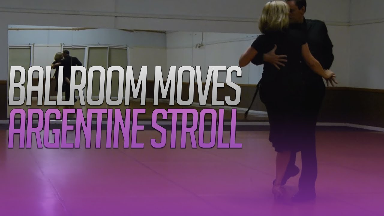 Argentine Stroll - Ballroom Moves - YouTube