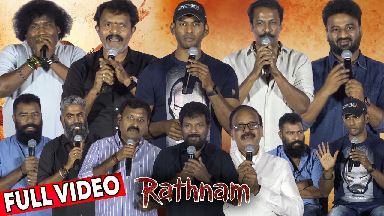 Full Video - Rathnam Pre Release Event | Vishal, Hari, Samuthirakani ...