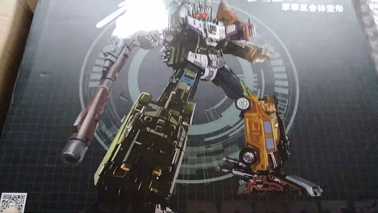 S4 Jinbao OS Warbotron KO (Bruticus) - Ebay Unboxing - YouTube