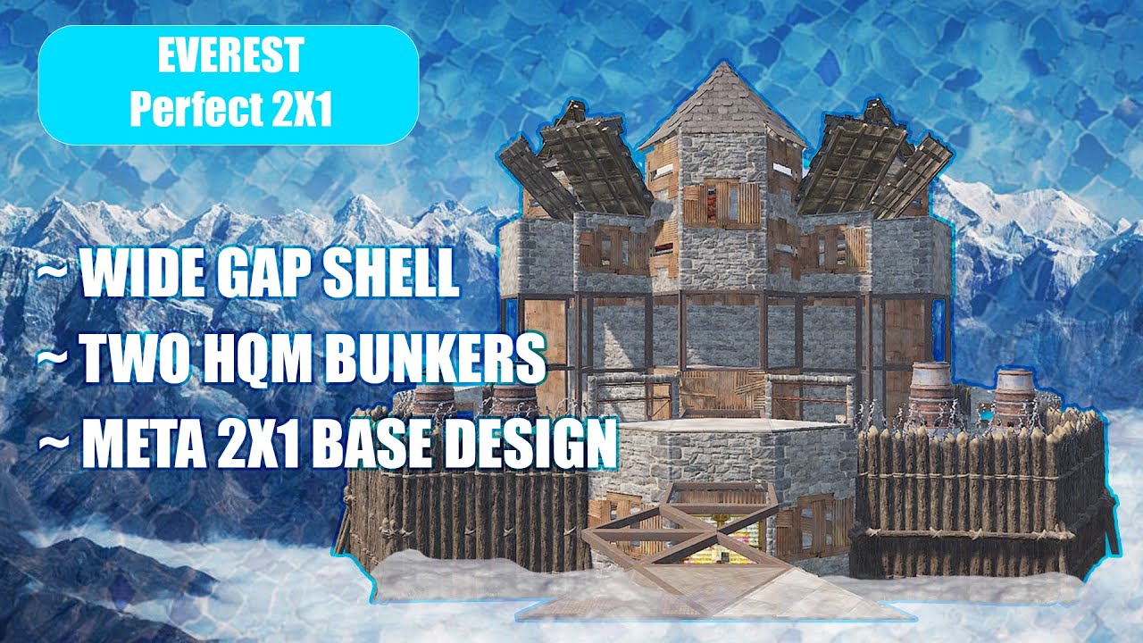 Everest 2x1 • Double Bunker • Wide Gap Shell • Duo/Trio Base 2023 - YouTube