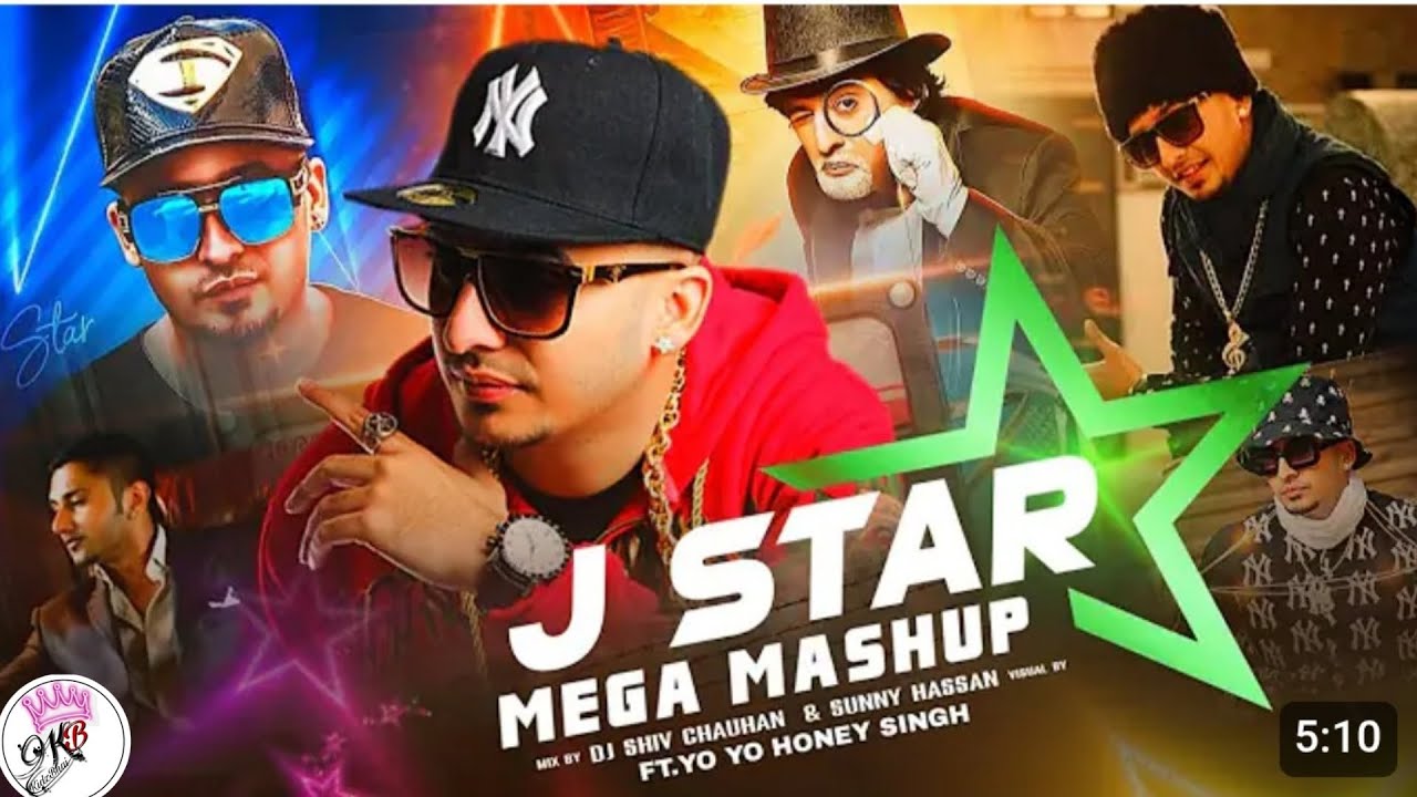 J Star Mashup Song 2025 | Yo YoHoney Singh | Na Na Na X Hulara X ...