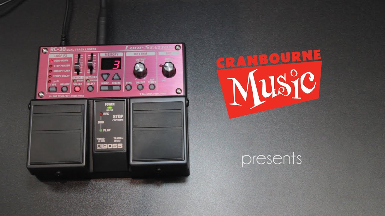 Boss RC-30 Loop Station - YouTube
