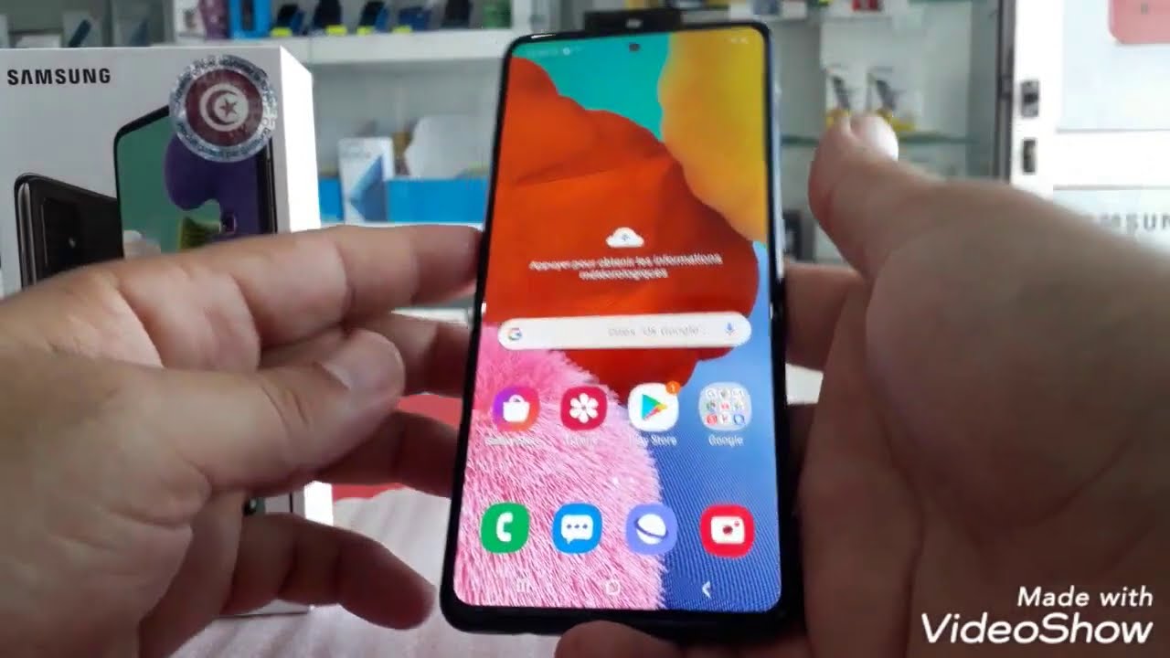 how to put a SIM card in Samsung galaxy A51 - YouTube