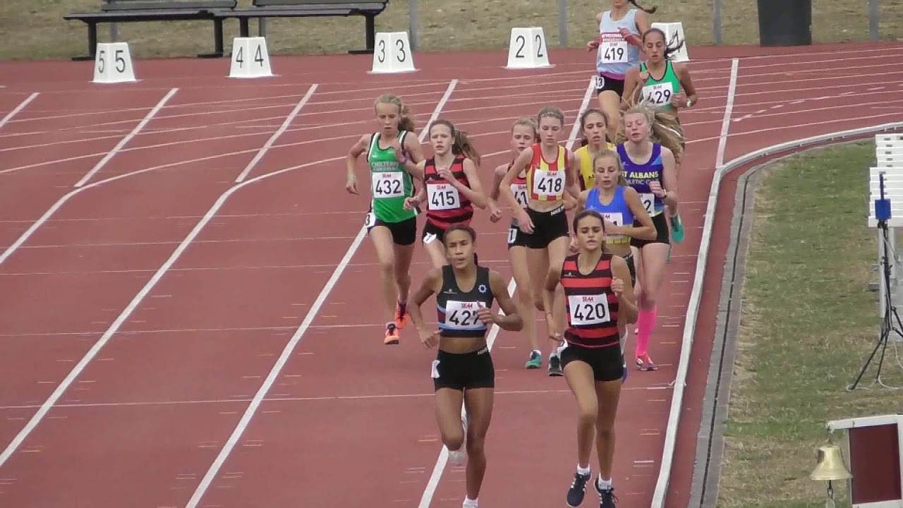 2018 Southern Champs U15 Girls 1500m - YouTube