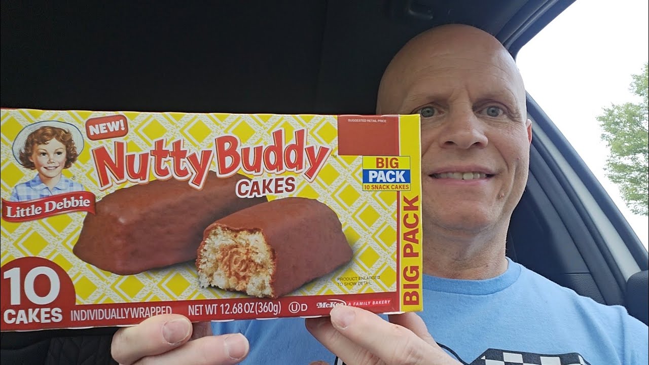 New Little Debbie Nutty Buddy Cakes Review - YouTube
