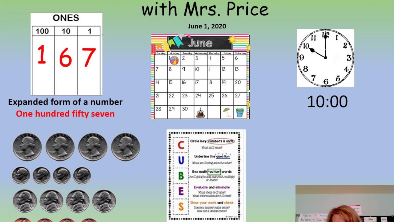Number Corner June 1 - YouTube
