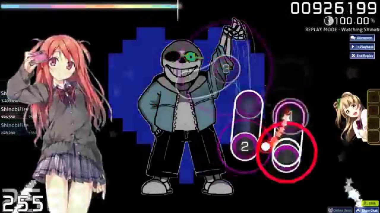 osu! UNDERTALE - Toby Fox - MEGALOVANIA [POST-GENOCIDE] FC 100% - YouTube