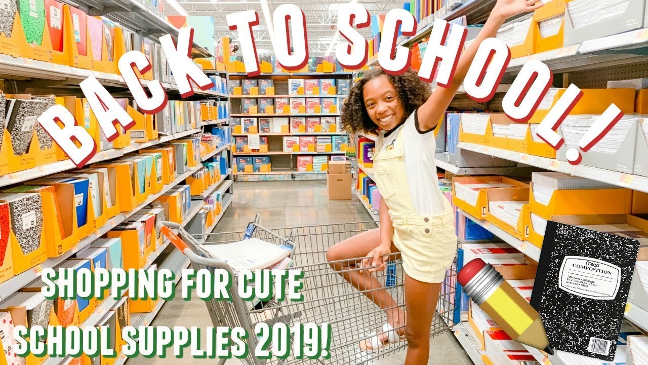 BACK TO SCHOOL SHOPPING 2019 AT WALMART AND MICHAELS! - YouTube