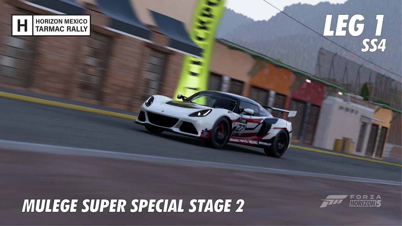 FH5 Mexico Tarmac Rally | Mulegé Super Special Stage 2 - YouTube