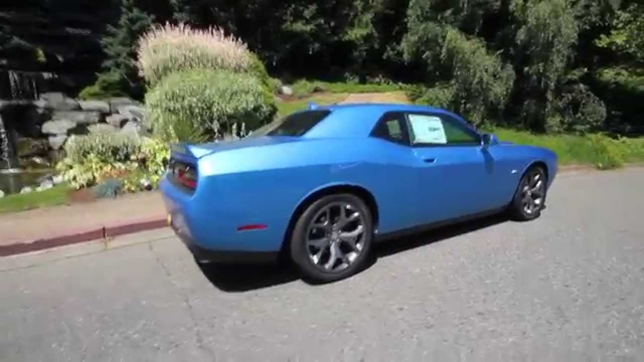 2015 Dodge Challenger R/T Plus | B5 Blue | FH822802 | Redmond | Seattle ...