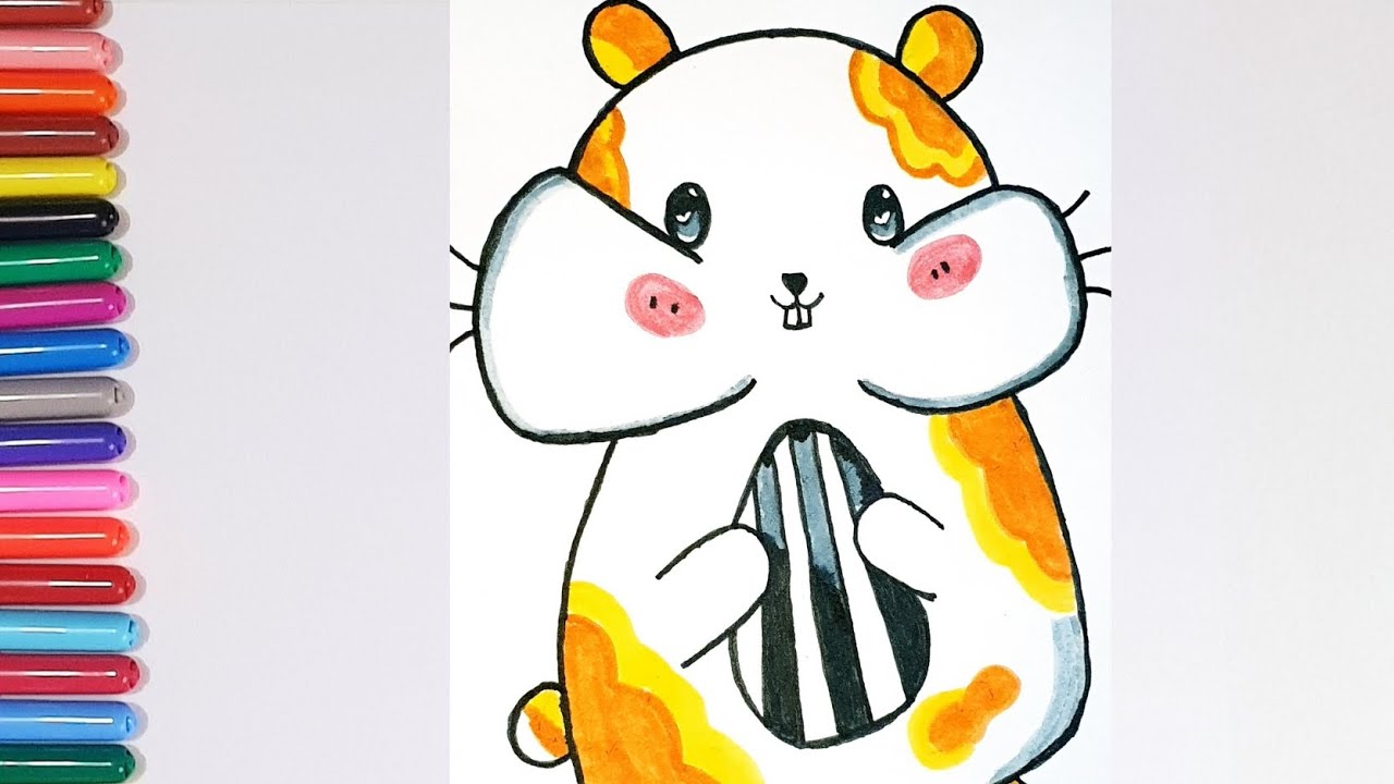 Sevimli Sincap Çizimi Sincap Nasıl Çizilir ? How to Draw Squirrel ...