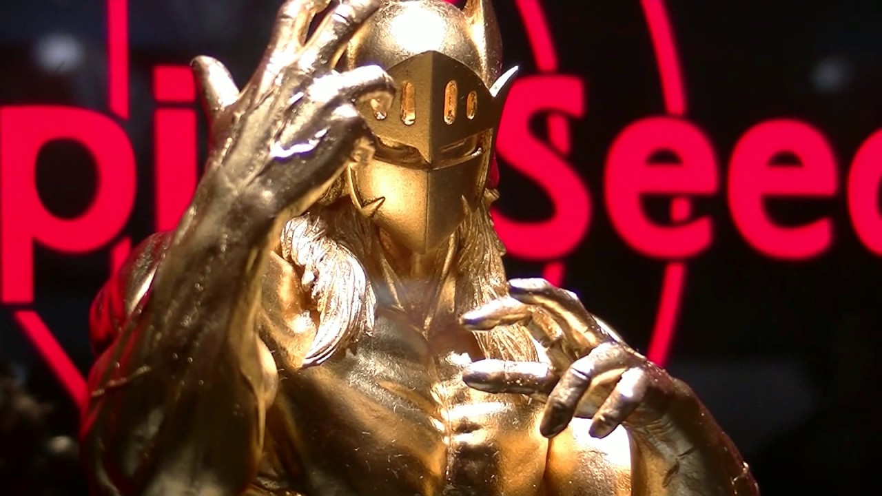 Kevin Mask - Gold Plated Figure - Kinnikuman Nisei キン肉マン2世 ケビンマスク 純金箔仕様 ...