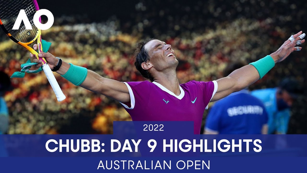 Chubb: Day 9 Highlights | Australian Open 2022 - YouTube