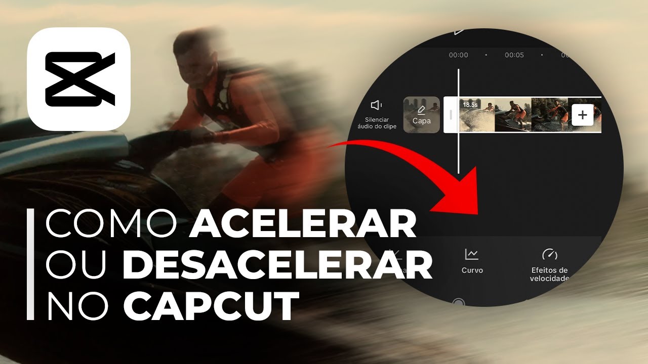 Como ACELERAR/DESACELERAR vídeo no CAPCUT (RÁPIDO e FÁCIL!) - YouTube