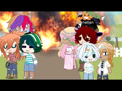 Wings of Fire characters react to their old designs (Jade winglet -Umber)