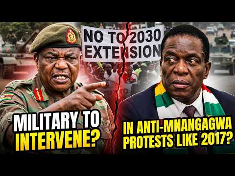 Chiwenga Angry At Mnangagwa, MILITARY TO INTERVENE LIKE 2017? | Zimbabwe Anti Mnangagwa Protests