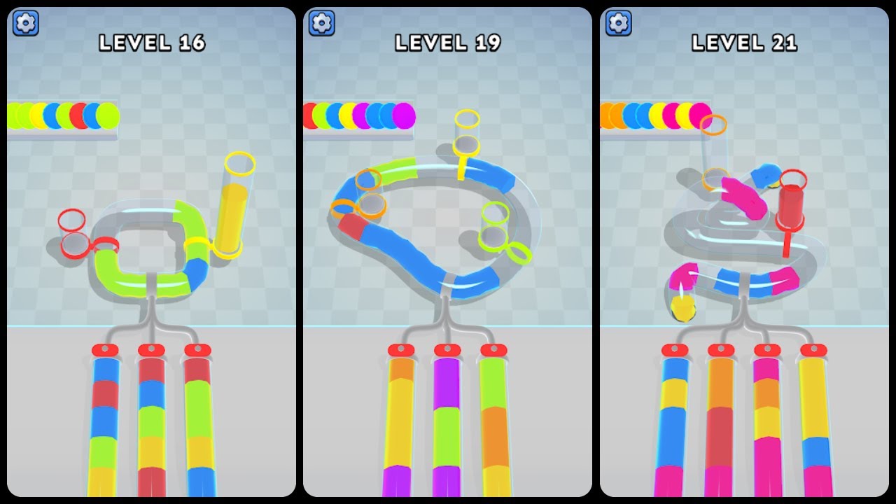 Liquid Factory Game All Mobile Video Gameplay - YouTube