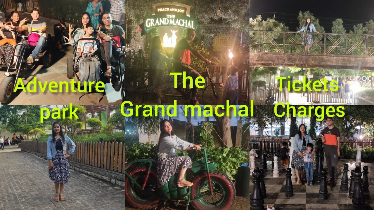 The grand machal || adventure park in indore || best place to visit in ...