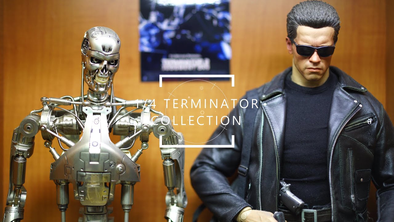 [4K] 1/4 TERMINATOR Collectible Figure COLLECTION / 쿼터 스케일 터미네이터 피규어 ...