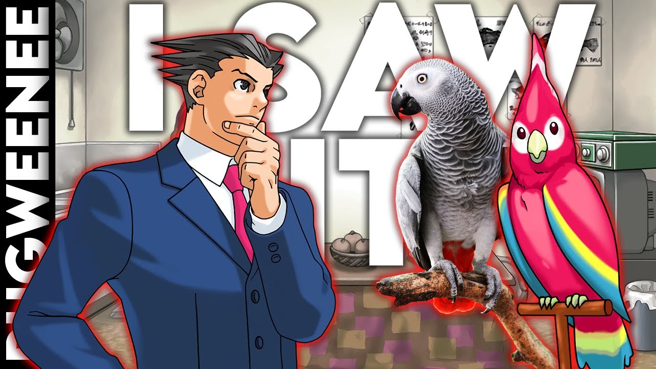 Life Parrots Art: A Real World Ace Attorney Story - YouTube