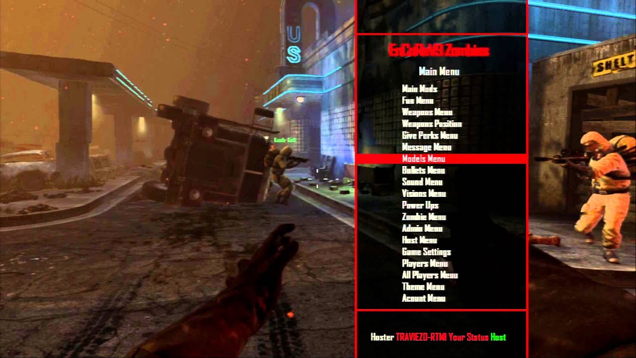 BO2 MOD MENU {EnCoRe V9 ZOMBIES} - YouTube