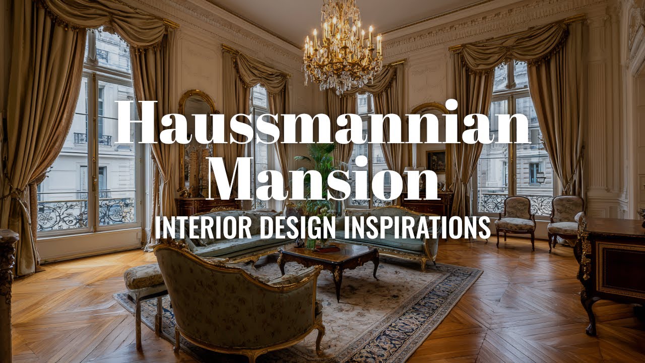 Step Inside Parisian Mansions: Luxury French Homes with Haussmannian ...