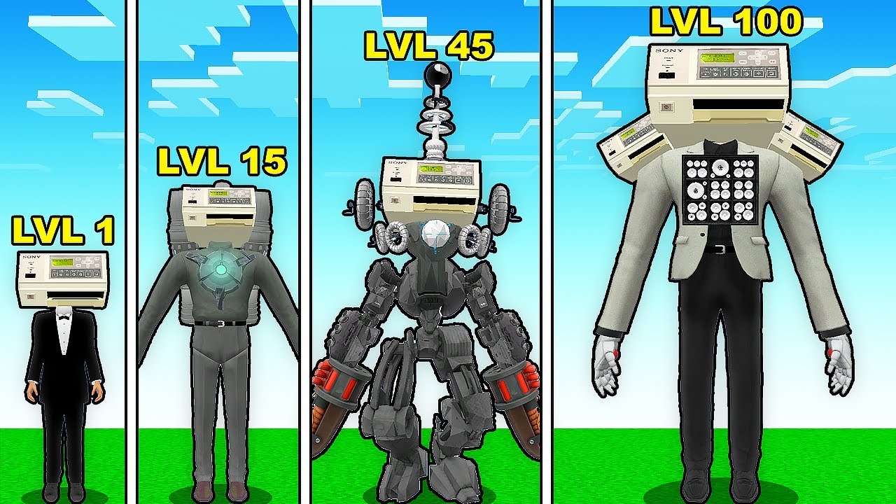 TITAN PRINTERMAN GELİŞİMİ - Minecraft - YouTube
