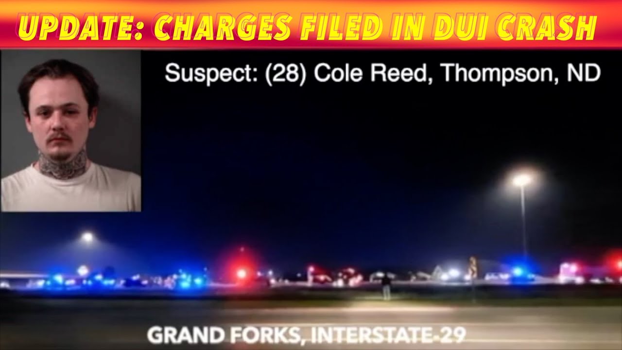 UPDATE: Charges Filed In Grand Forks DUI Crash - YouTube