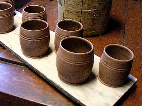 POTTERY DEMO for craft shows (403 #pottersjournal ) - YouTube