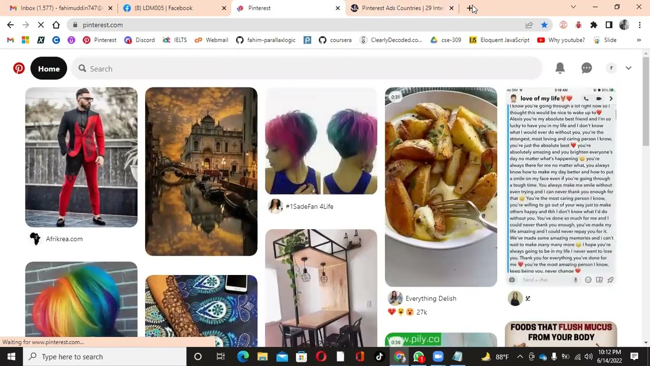 Day 4 Pinterest Introduction & Profile Create - YouTube