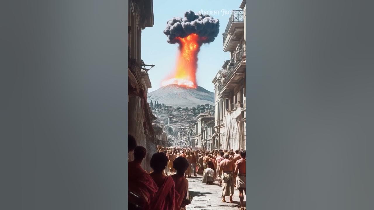 Reliving Pompeii: The Day Mount Vesuvius Erupted 🌋⏳ - YouTube