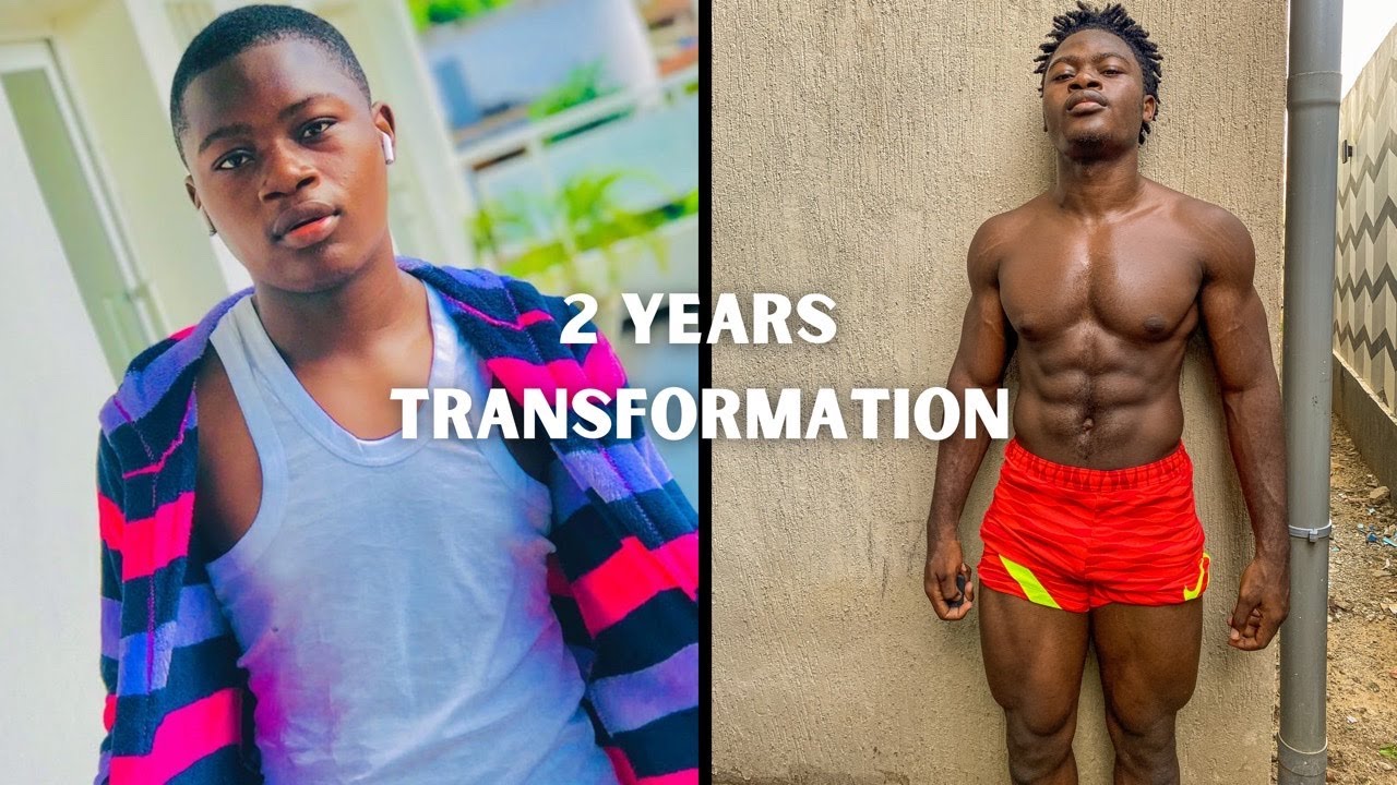 My 2 years body transformation at home (From Skinny fat to Aesthetic ...