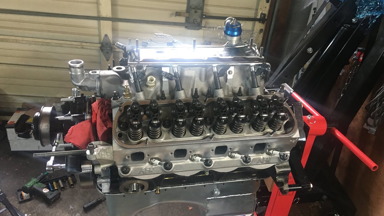 Dart 363 sbf stroker supercharged - YouTube
