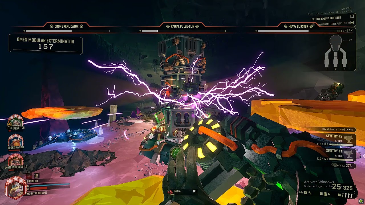 Turret EM Discharge vs OMEN - YouTube
