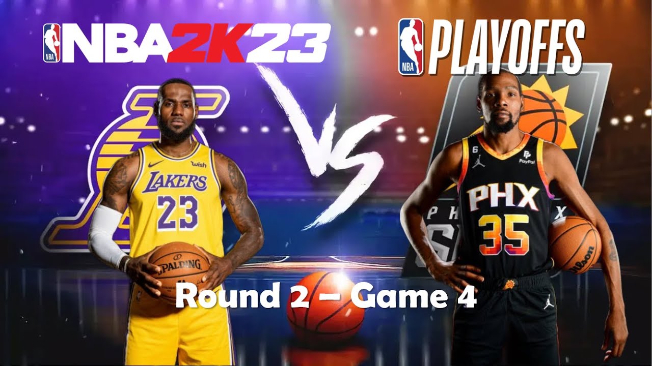 NBA 2K23 Playoffs - Los Angeles Lakers VS Phoenix Suns - Round 2 - Game ...