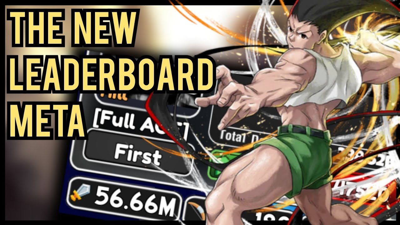 The NEW SR++ Gon is the NEW META Leaderboard Unit in Anime World Tower ...