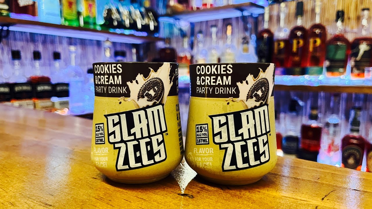 SLAM ZEES Cookies & Cream Drink Review. - YouTube