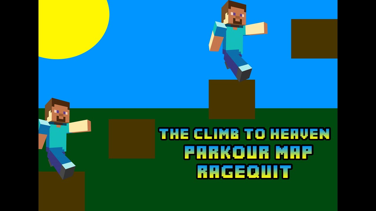 Minecraft Lets Try: The Climb To Heaven Map - YouTube