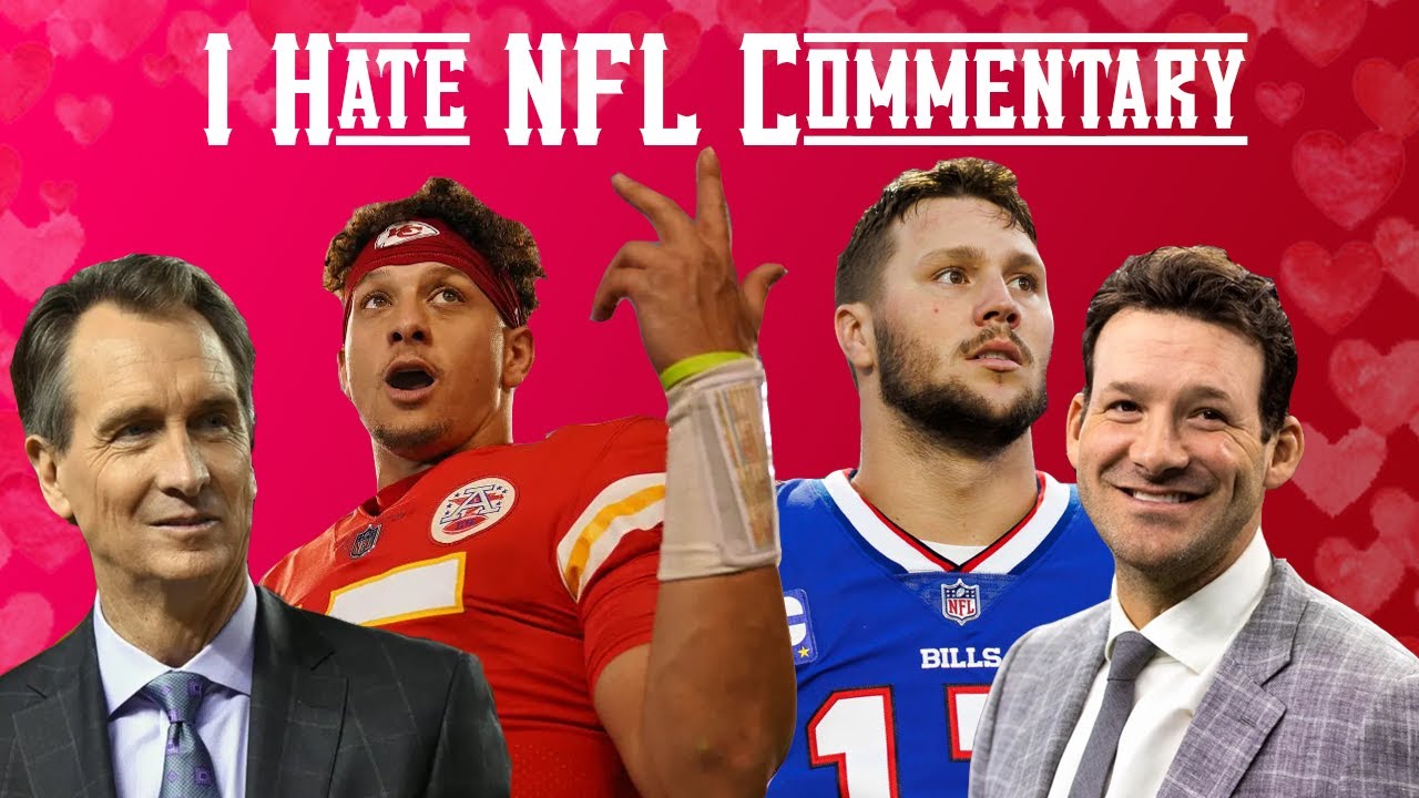 I Hate NFL Commentary - YouTube
