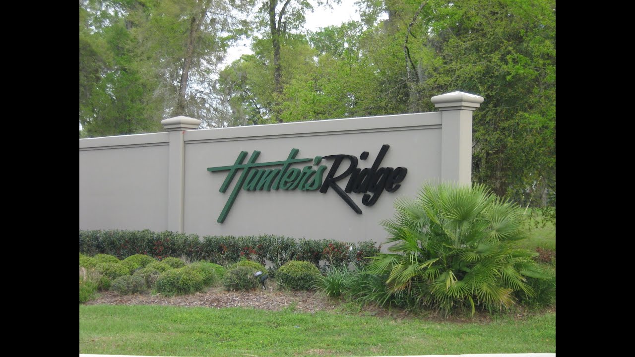 Hunters Ridge Subdivision - Ocala Subdivision Tours - YouTube