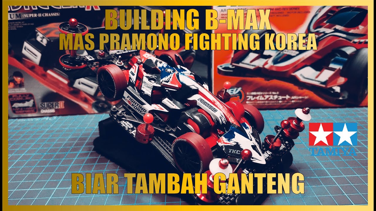 COMPLETE BUILD B-MAX FMA CHASSIS ミニ四駆 | FMA MACH FRAME FIGHTING KOREA ...