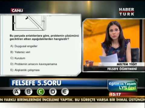 2012 LYS 4 Psikoloji Soru ve Cevapları Sakiz.NET