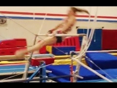 How To Glide Kip On Bars With Coach Meggin - YouTube
