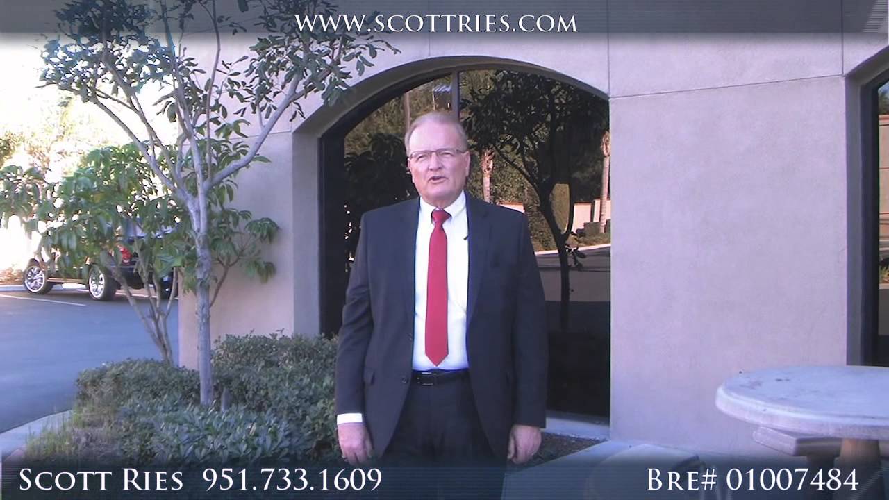 Corona CA Realtor Scott Ries - YouTube