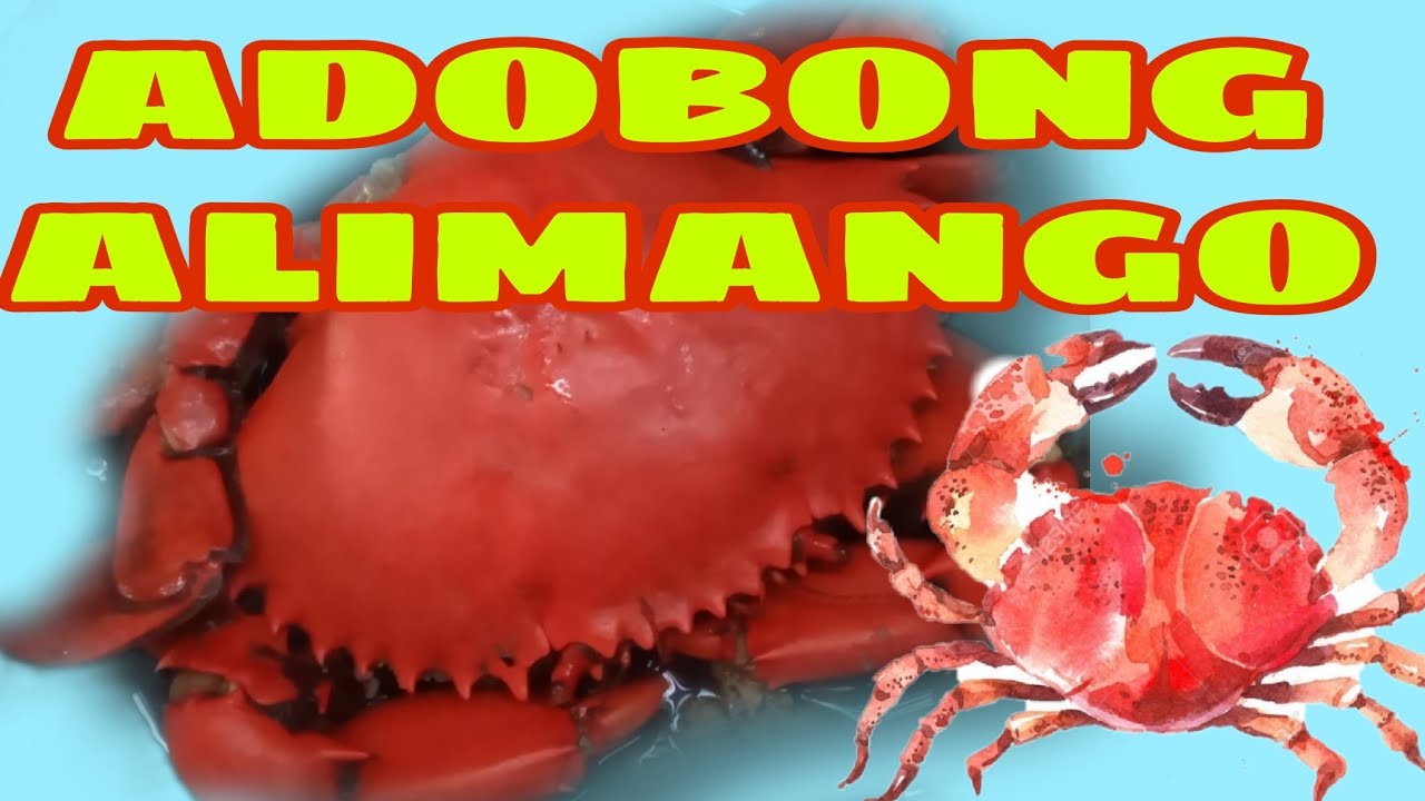 ADOBONG ALIMANGO||CRABS||Amanlyn Vlog - YouTube