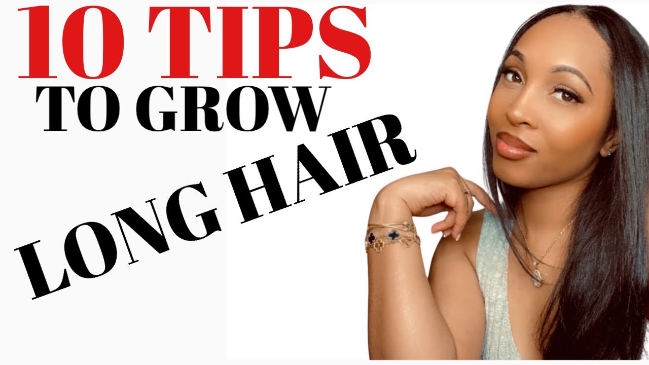 TOP 10 TIPS TO GROW OUT LONG (((HEALTHY)))HAIR ! - YouTube