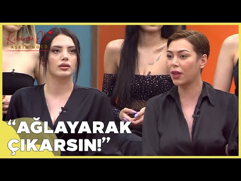 Elif ve Şeyda birbirine ağır konuşuyor. | Kısmetse Olur: Aşkın Gücü