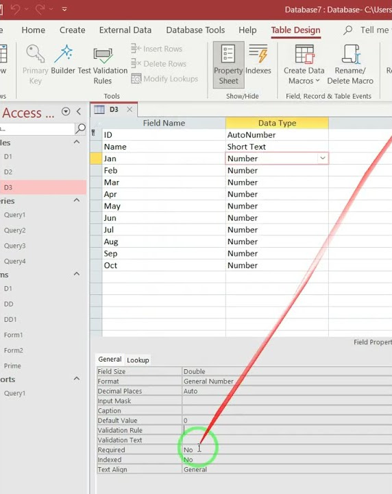 MS ACCESS Database Part -2 - YouTube